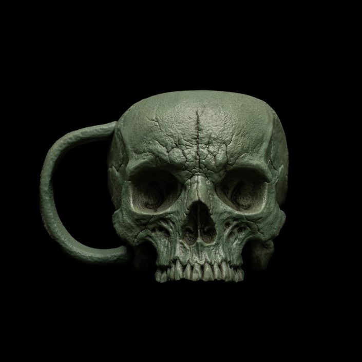 ST. PATTY’S SKULL TEACUP – Turkey Merck